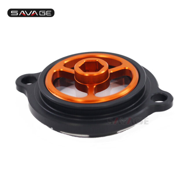 Engine Oil Filters Cover For KTM DUKE 690 790 ADV ENDURO SMC 690 ...