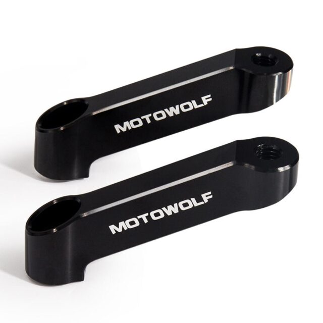Motorcycle Rearview Mirror Extension Mount Bracket Holder Universal 8 ... Motorcycle Rearview Mirror Extension Mount Bracket Holder Universal 8 ...