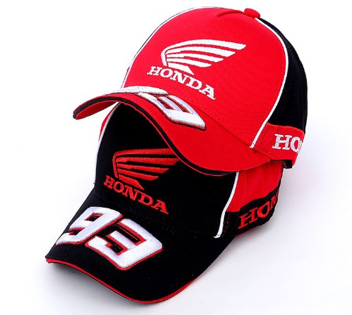 Moto GP 93 Motorcycle Racing Hat Motocross Riding Hats 3D Embroidered ...